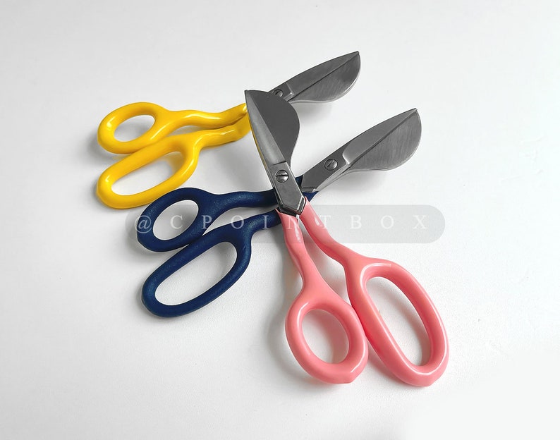 7“ Duckbill Scissors for Tufting Carpet，blue\pink\yellow Duckbill ...