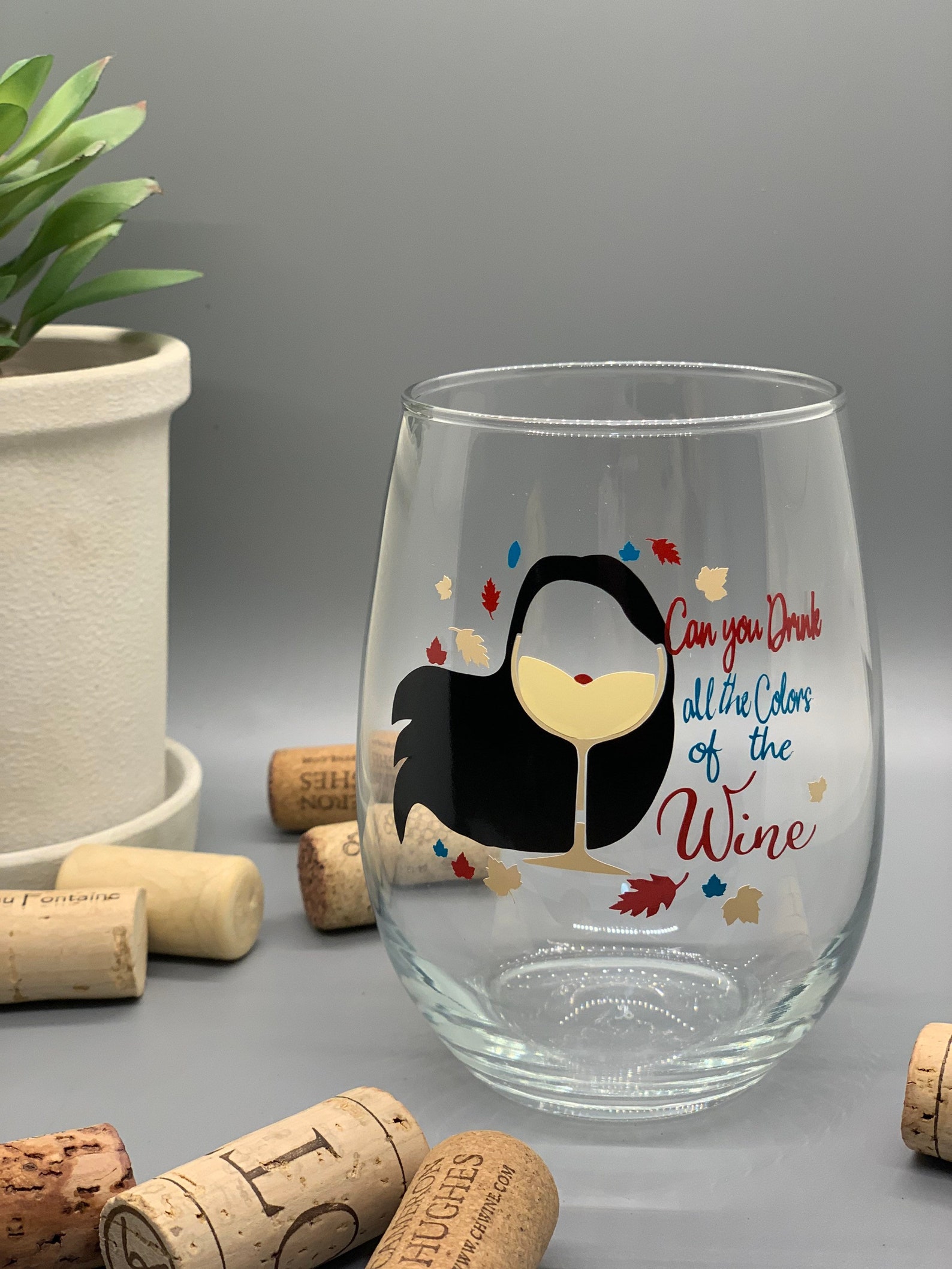 Princess Inspired Wine Glasses - Etsy