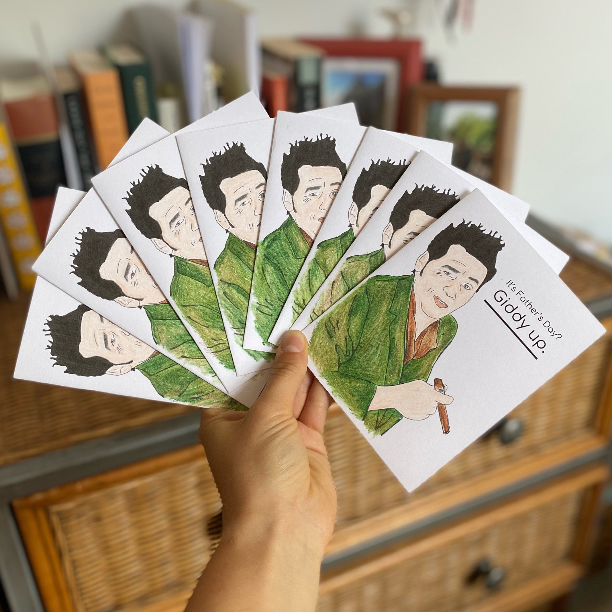 Seinfeld Father's Day Card Kramer giddy Up - Etsy