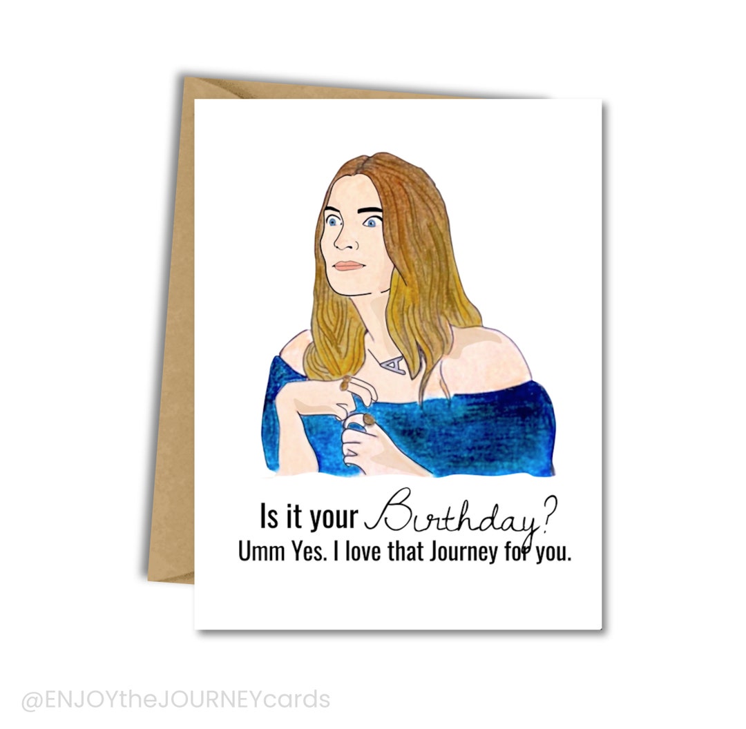 Schitts Creek Birthday Card, Alexis Rose Happy Birthday Blank Greeting ...