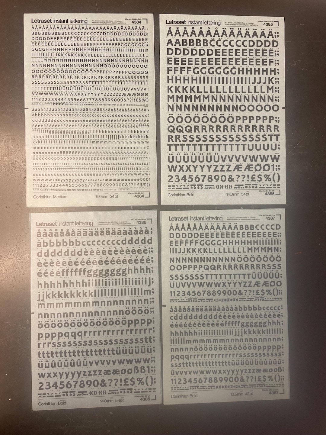 Letraset - 51 - Etsy