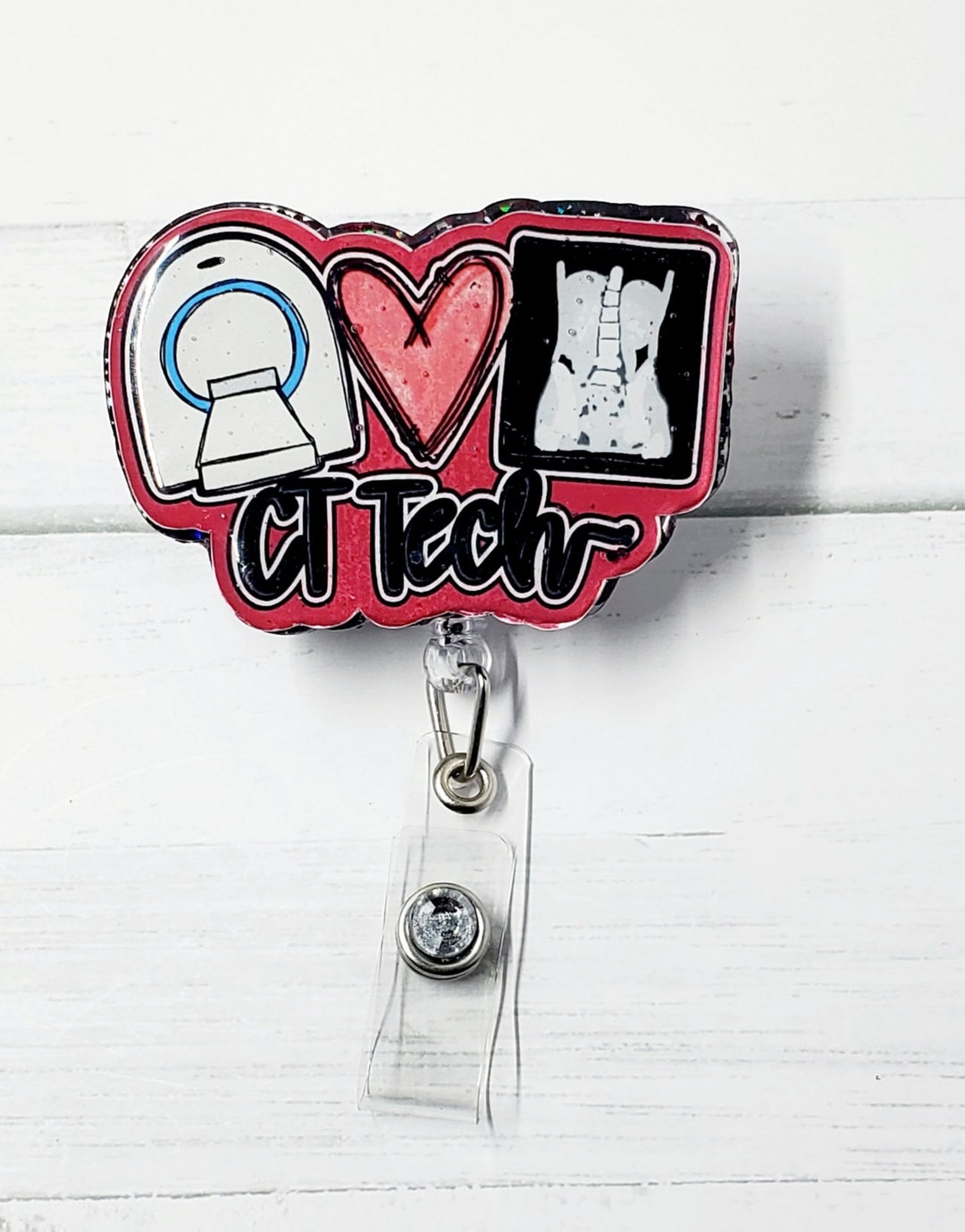 CT Badge, Hospital CT - Etsy