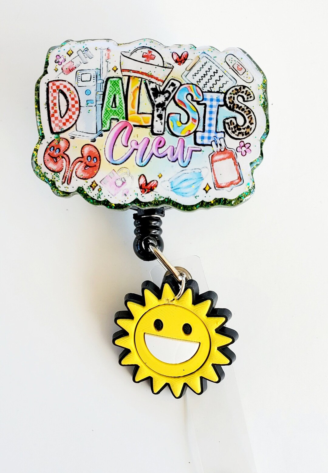 Dialysis Crew Badge Reel - Etsy
