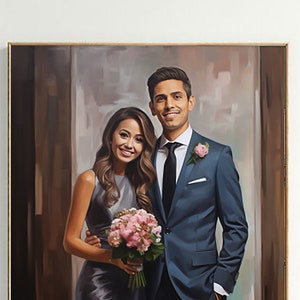 Custom Portrait Painting From Photography, Custom Family Portrait ...