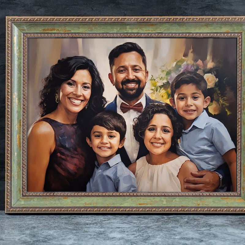Family Painting - Etsy