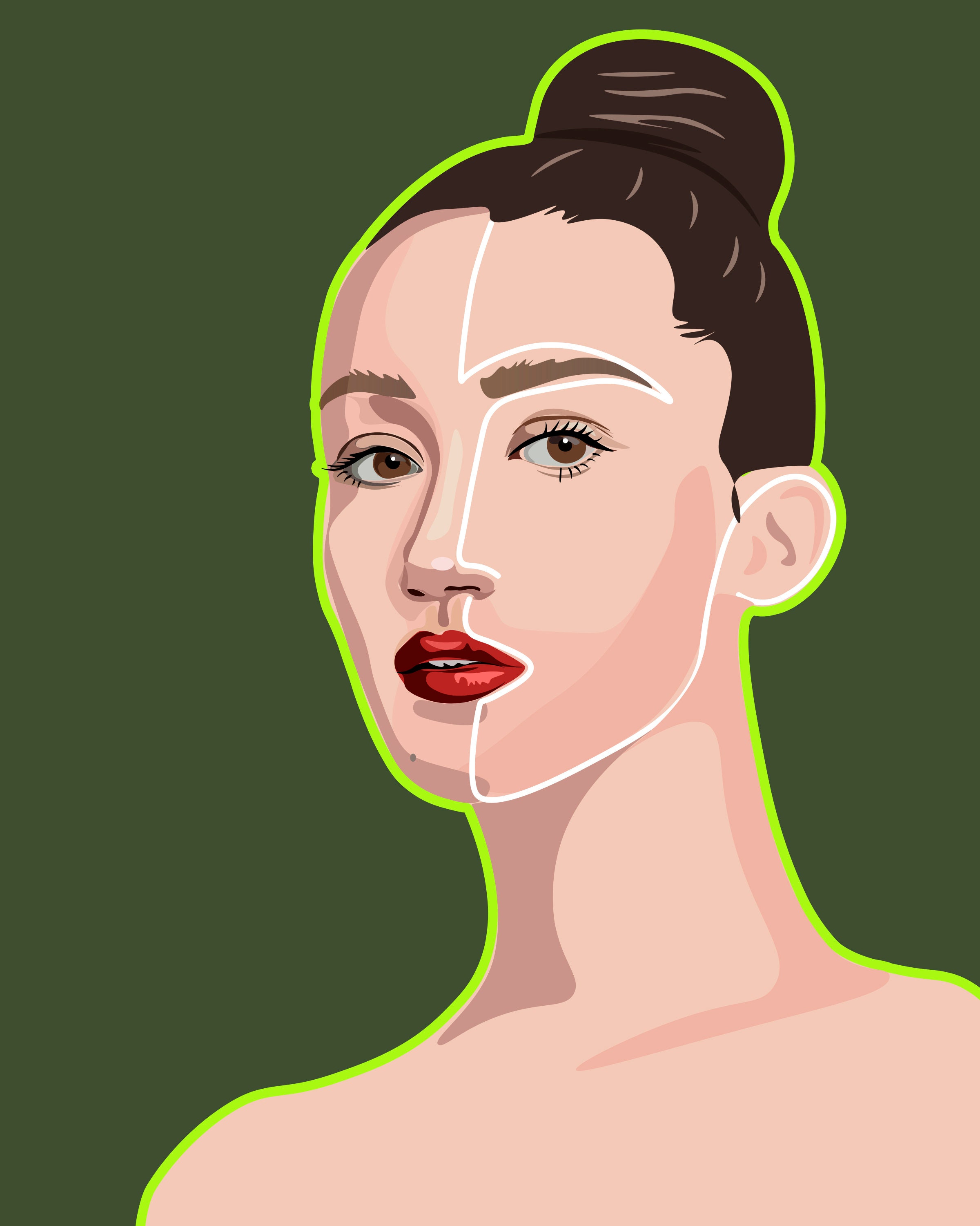 Custom Digital Illustration Digital Portrait - Etsy