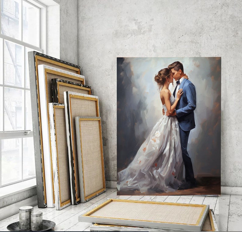 Custom Portrait Painting From Photography, Custom Family Portrait ...