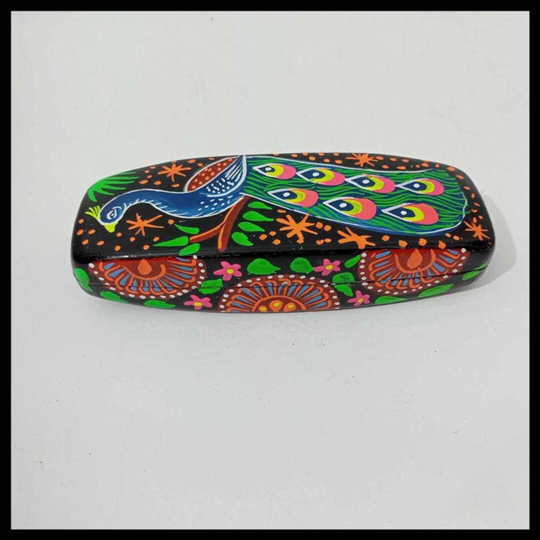 Truck Art Glass Case/pakistani Hand Painted Case/carry Friendly Glass ...