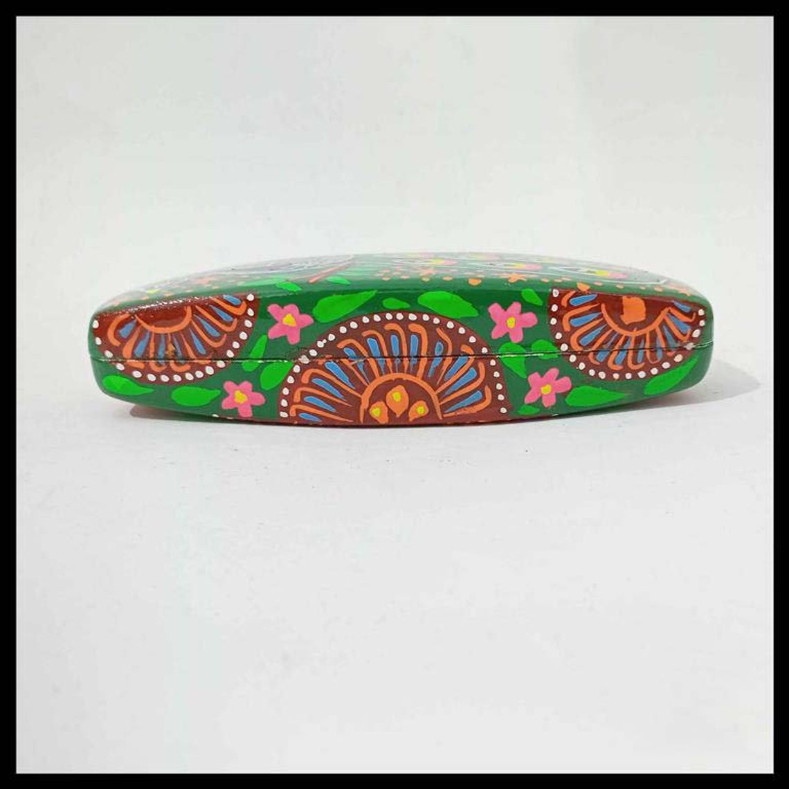 Truck Art Glass Case/pakistani Hand Painted Case/carry Friendly Glass ...