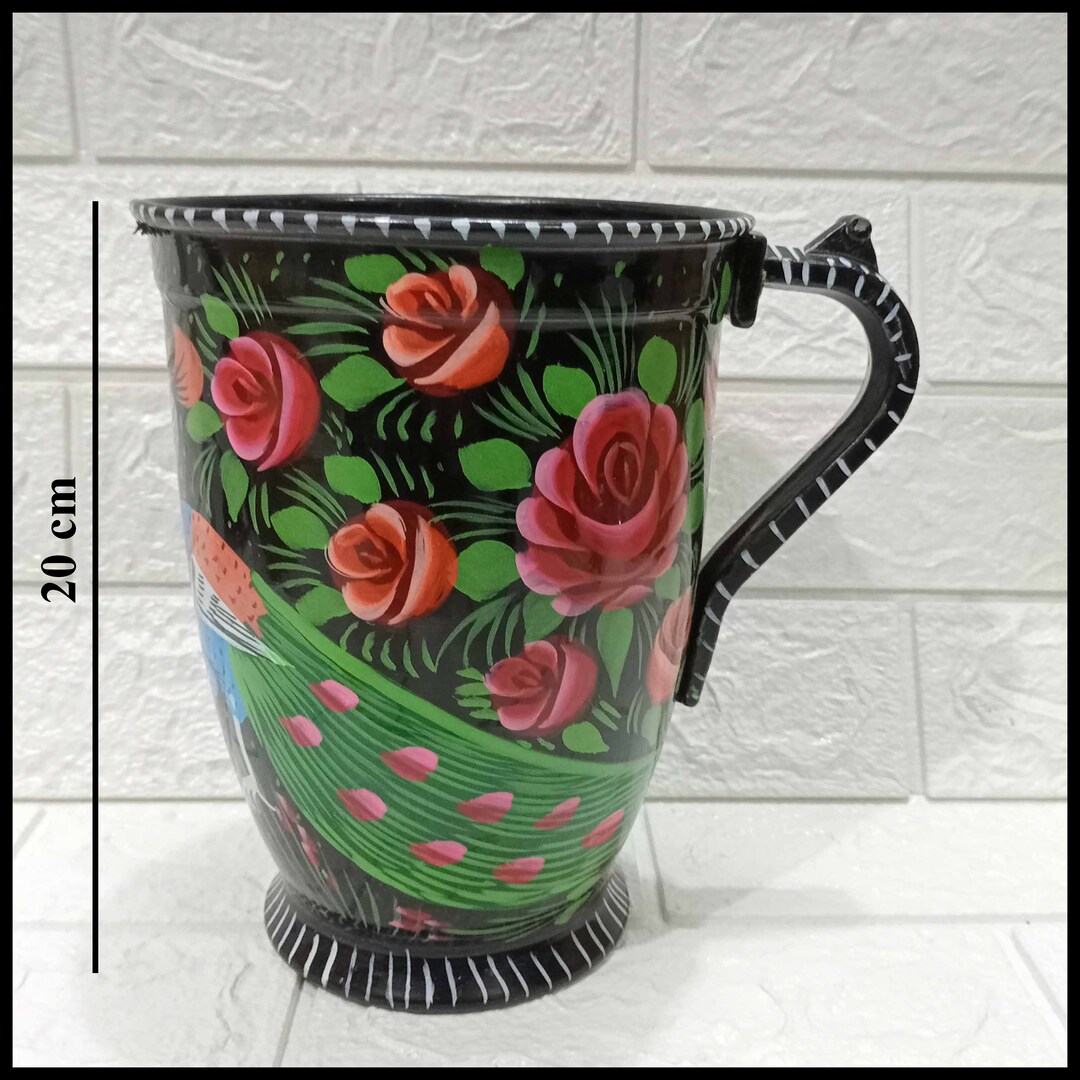 Truck Art Water Jug/pakistani Hand Painted Decorative Jug/pakistani ...