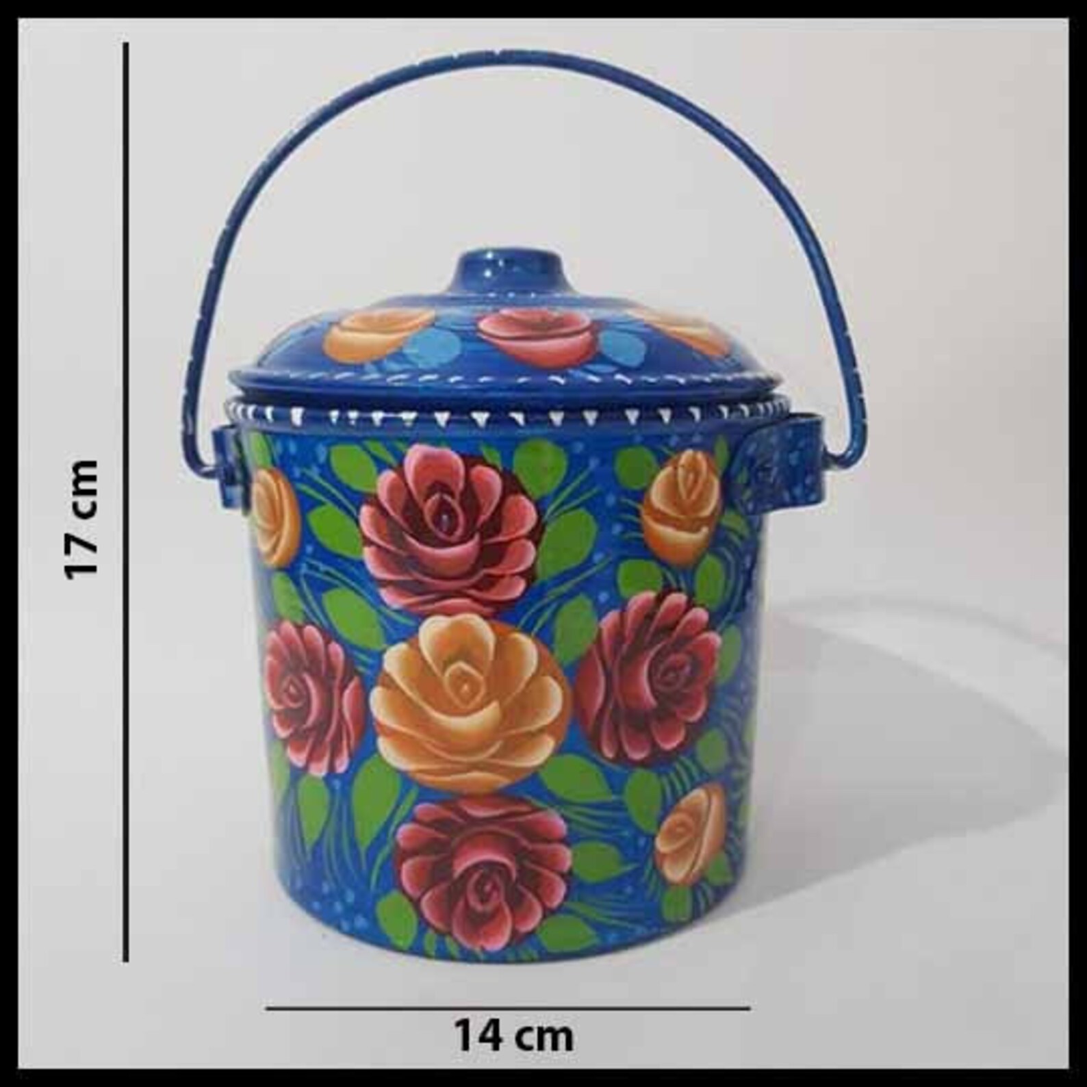 Truckart Milk Bucket/pakistani Hand Painted Bucket/homedecor ...
