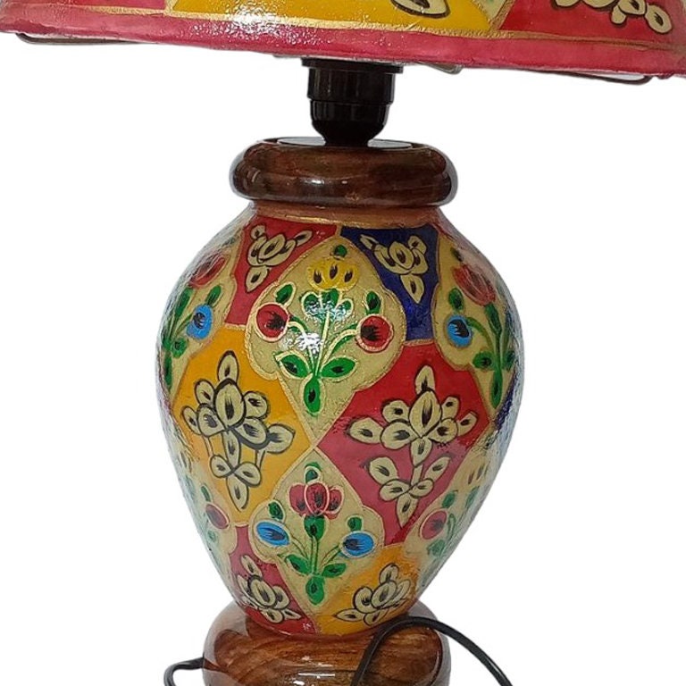 Camel Skin Lamp Shade/hand Painted Lamp/camel Skin Lamp - Etsy