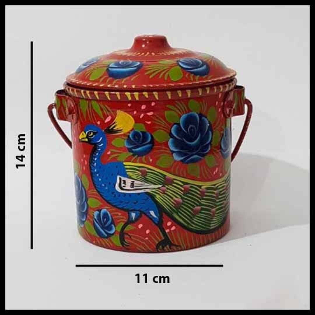 Truckart Milk Bucket/pakistani Hand Painted Bucket/homedecor ...