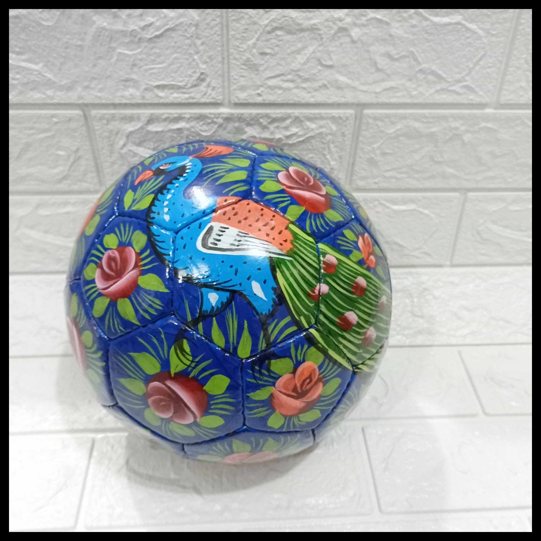 Truck Art Football/pakistani Hand Painted Football/pakistan Hand Made ...