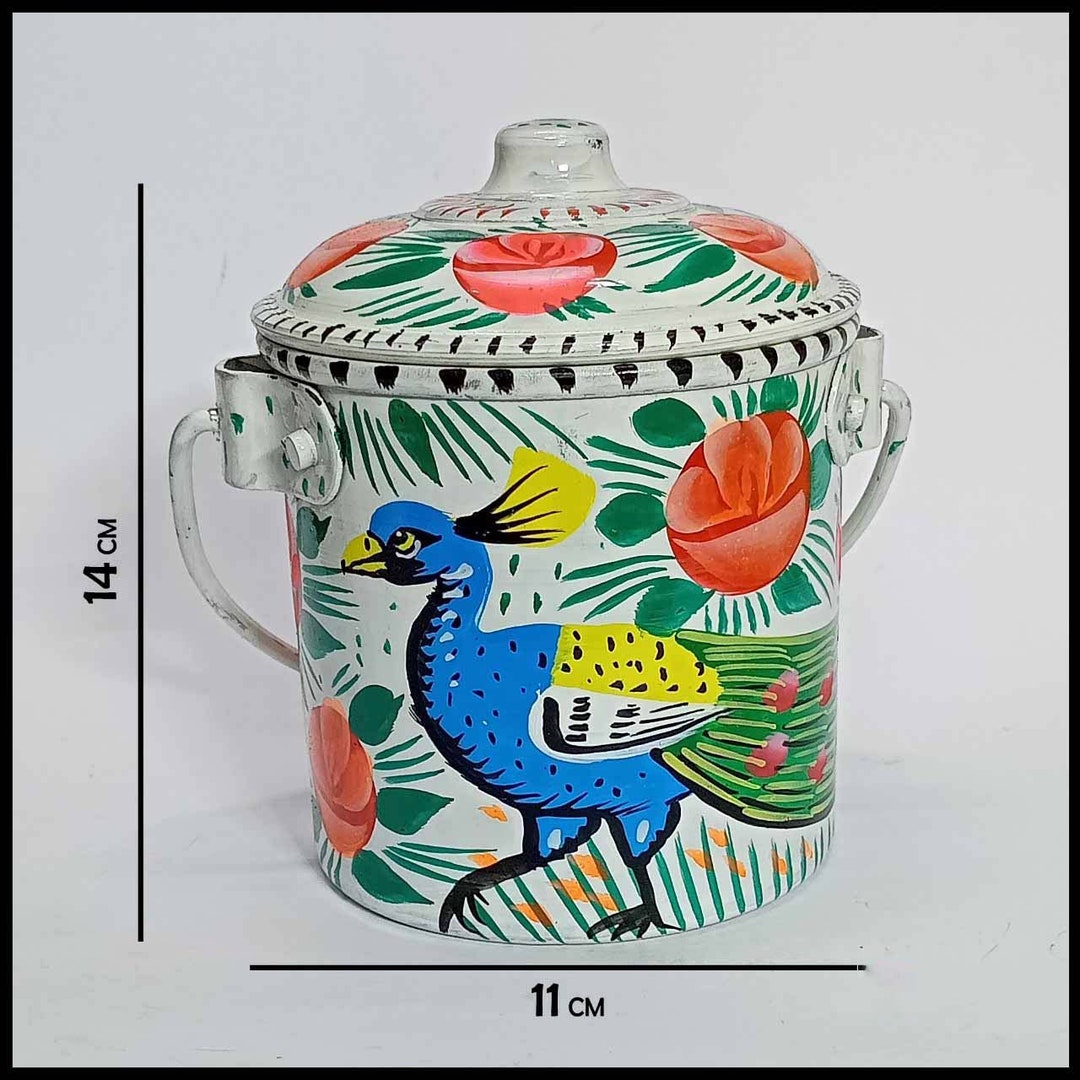 Truckart Milk Bucket/pakistani Hand Painted Bucket/homedecor ...
