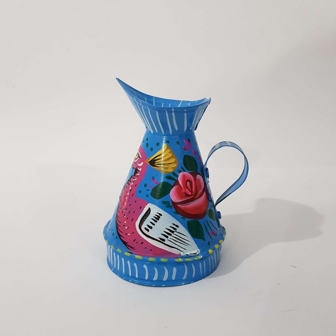 Truck Art Oil Jar/pakistani Hand Painted Measuring Jar/kitchen Decor ...