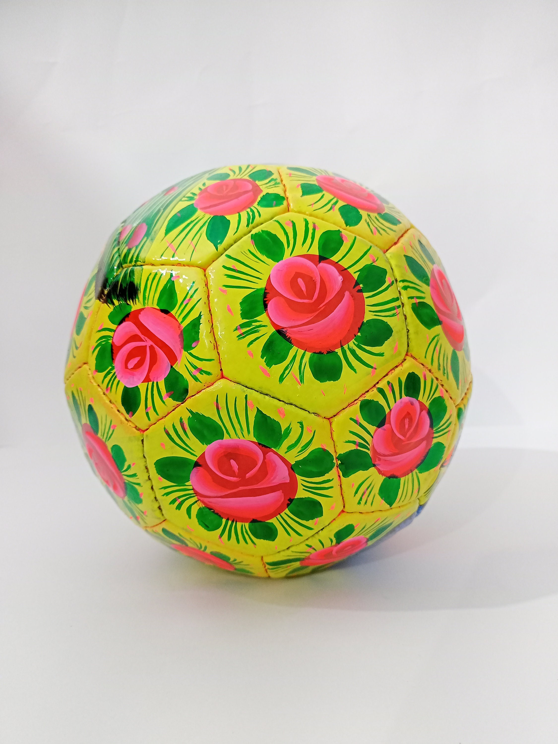 Truck Art Football/pakistani Hand Painted Football/pakistan Hand Made ...