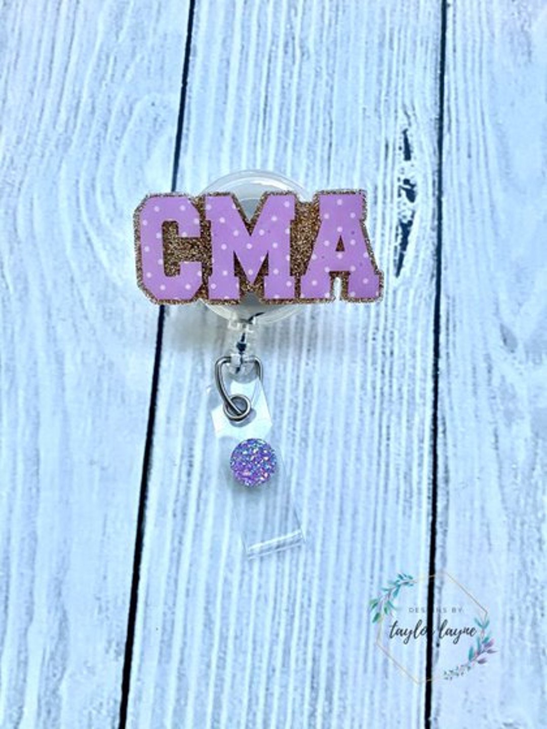 CMA Badge Reel - Certified Medical Assistant Badge Reel - Cute Badge ...
