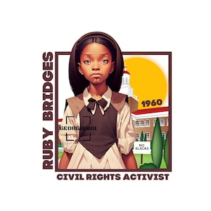 Ruby Bridges Clipart - Etsy