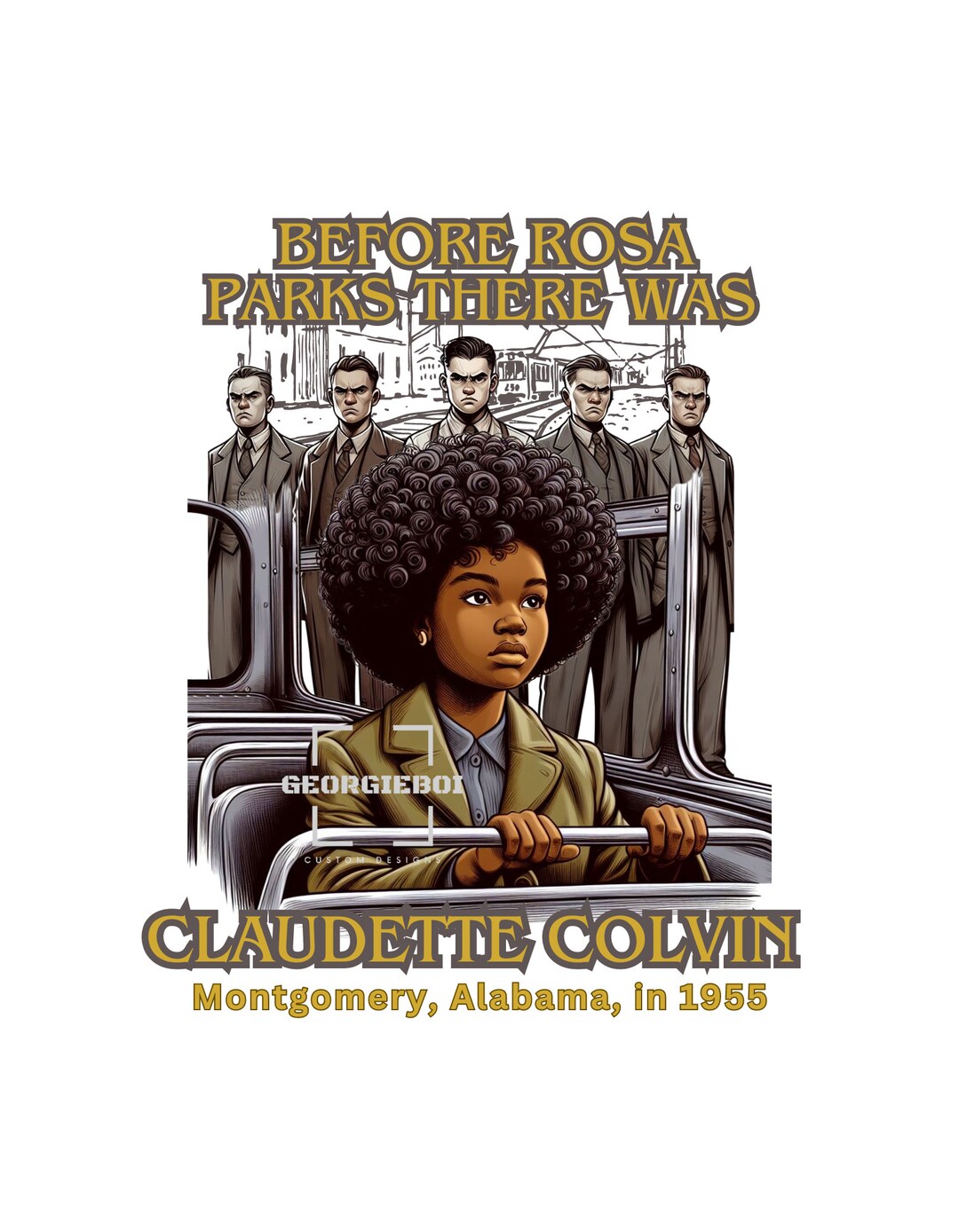 Before Rosa Parks, There Was: Claudette Colvin Black History, PNG ...