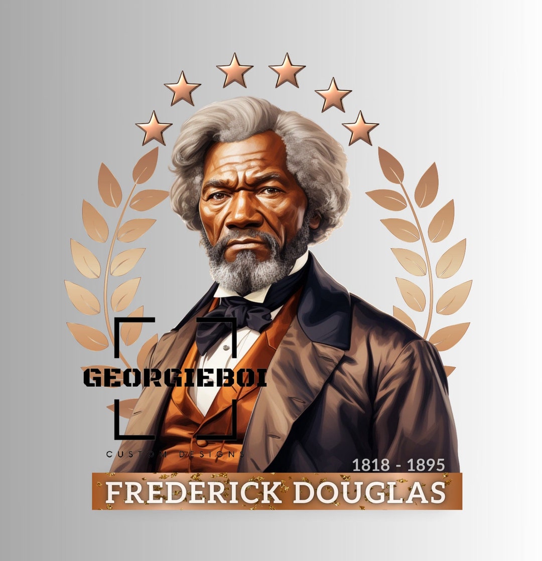 Frederick Douglas Black History Icon - PNG Instant Download - Etsy