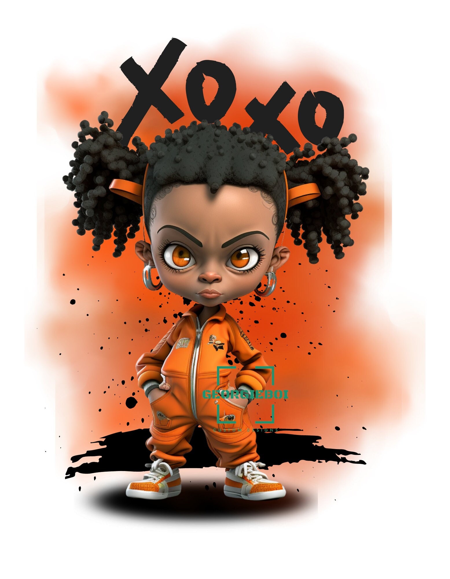 Lil XOXO - Kenny K Set 1 - Instant Download PNG - Etsy