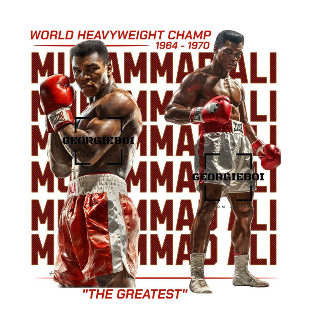 Muhammad Ali (black History Icon) - PNG Instant Download - Etsy