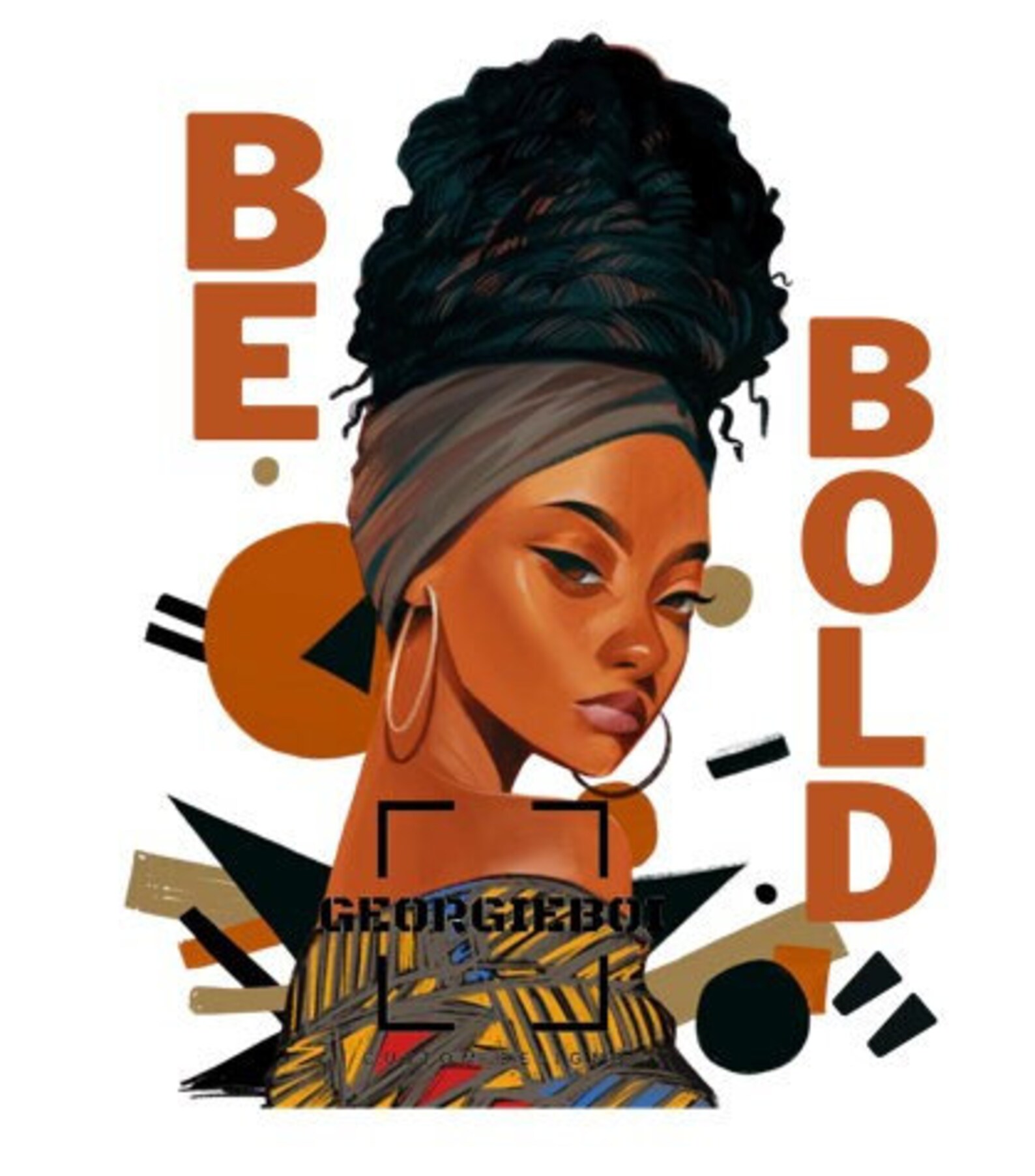 Be Bold Instant Download Transparent PNG - Etsy