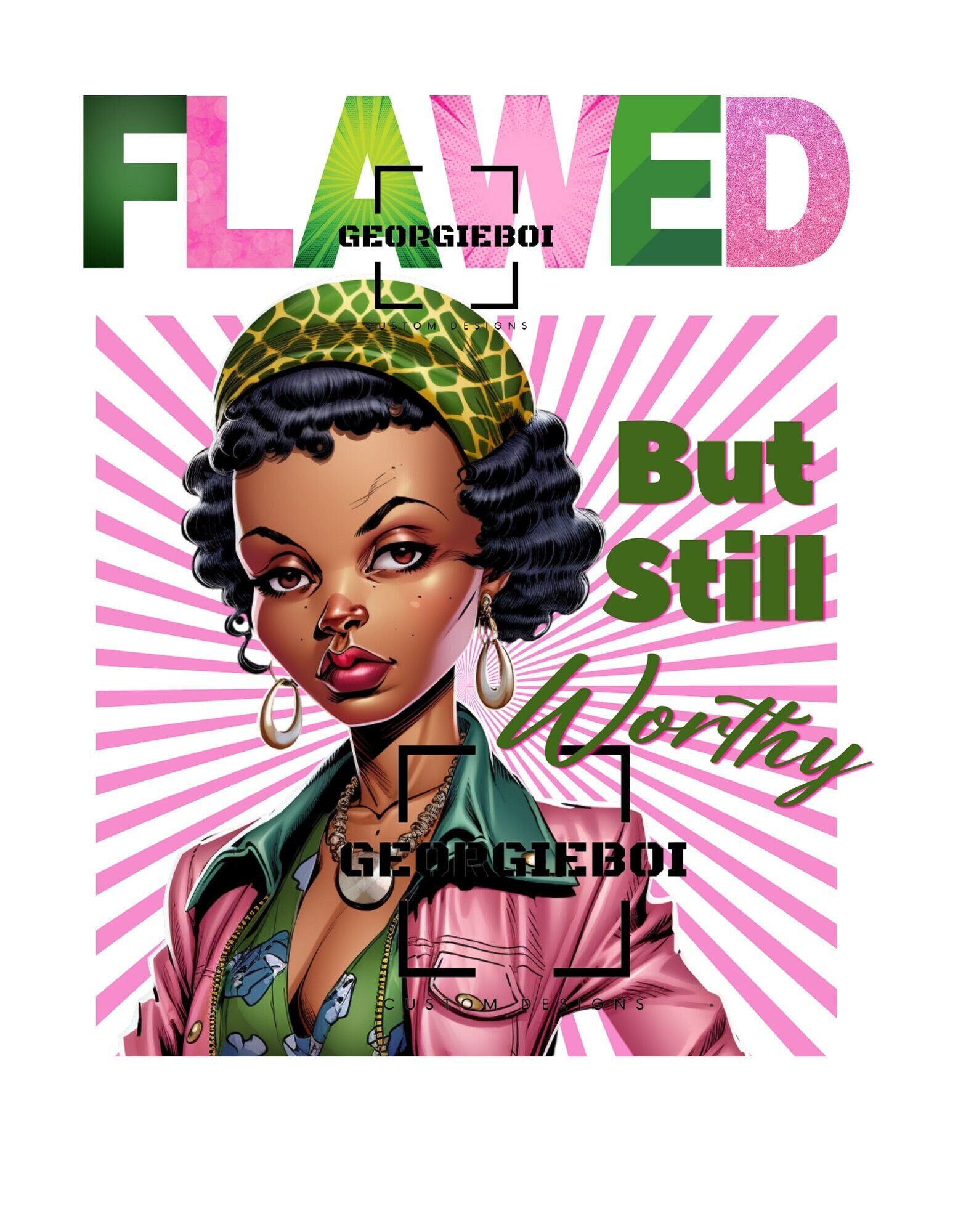 Flawed but Worthy PNG Instant Download - Etsy