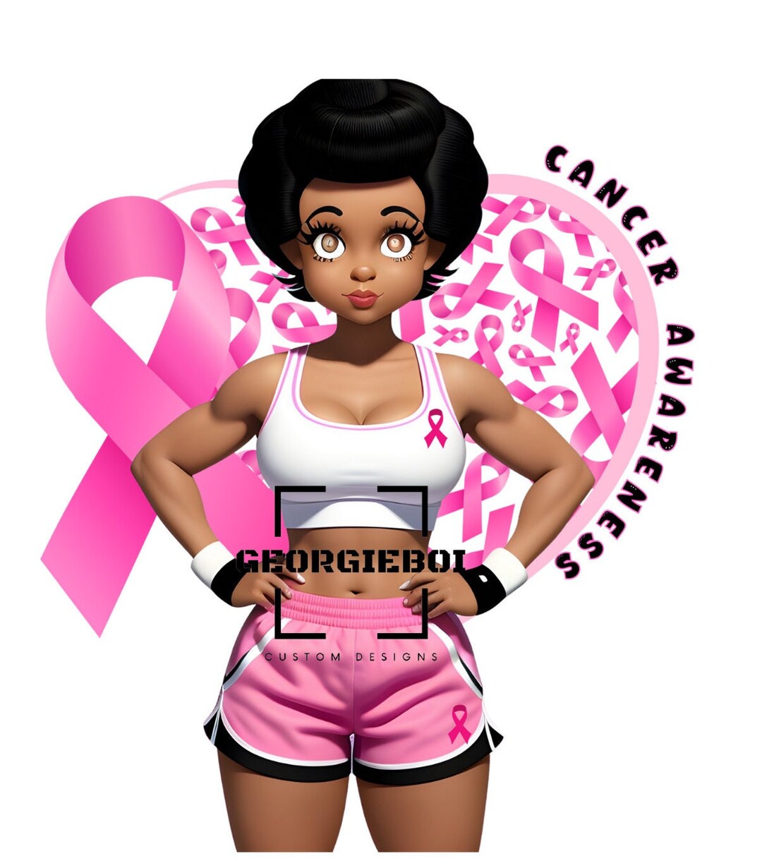 Boxing "cancer Awareness" - Transparent PNG - Etsy