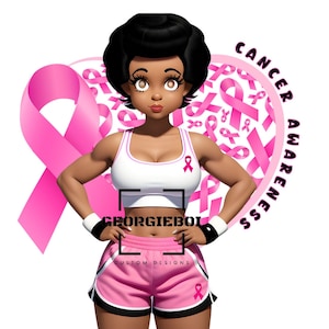 Boxing "cancer Awareness" - Transparent PNG - Etsy