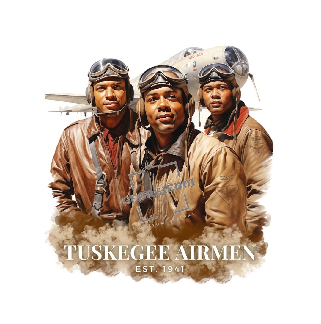 Tuskegee Airmen EST 1941 (black History Icon) - PNG Instant Download - Etsy