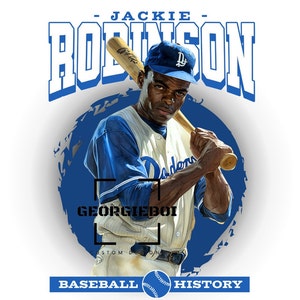 Celebrate Baseball History With Jackie Robinson! (black History Icon ...
