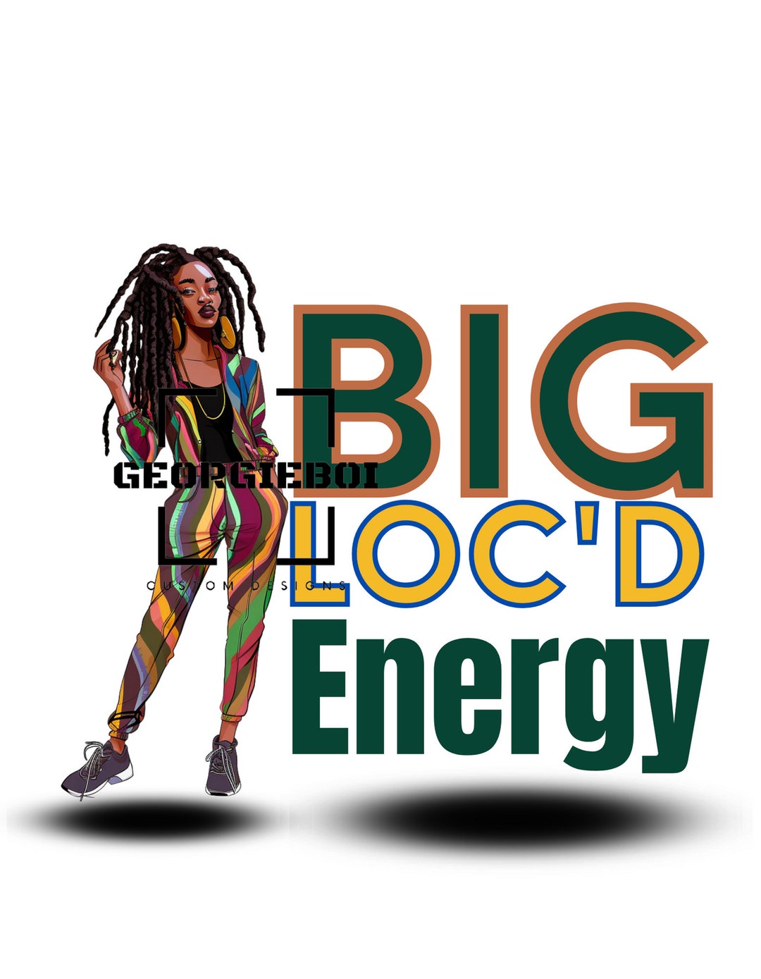 Loc'd Life - PNG - Etsy