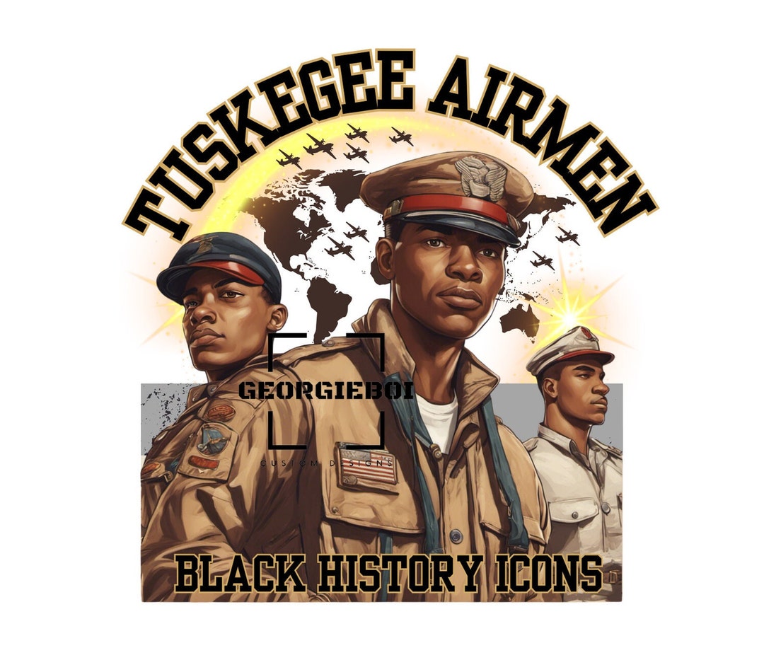 Tuskegee Airmen "black History Icons" - PNG Instant Download - Etsy