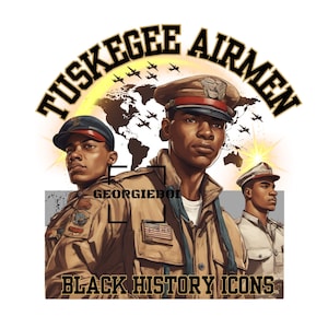 Tuskegee Airmen "black History Icons" - PNG Instant Download - Etsy