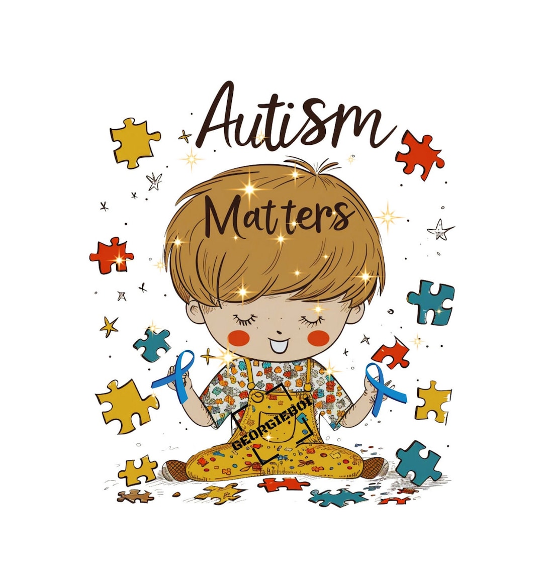 Autism Matters, Happy Smiles - PNG Instant Download - Etsy