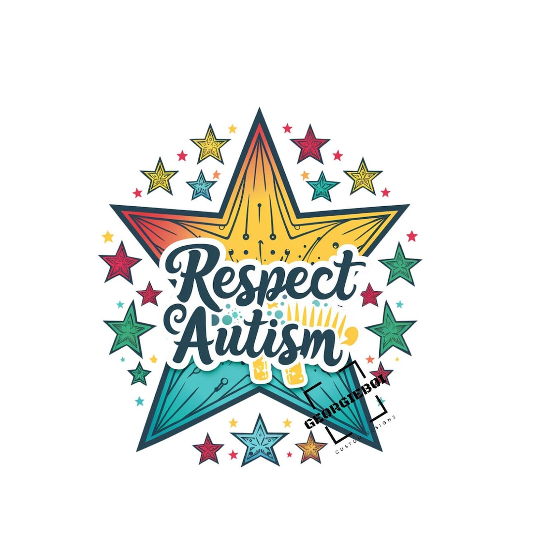 Respect Autism Ver 3 PNG Instant Download - Etsy