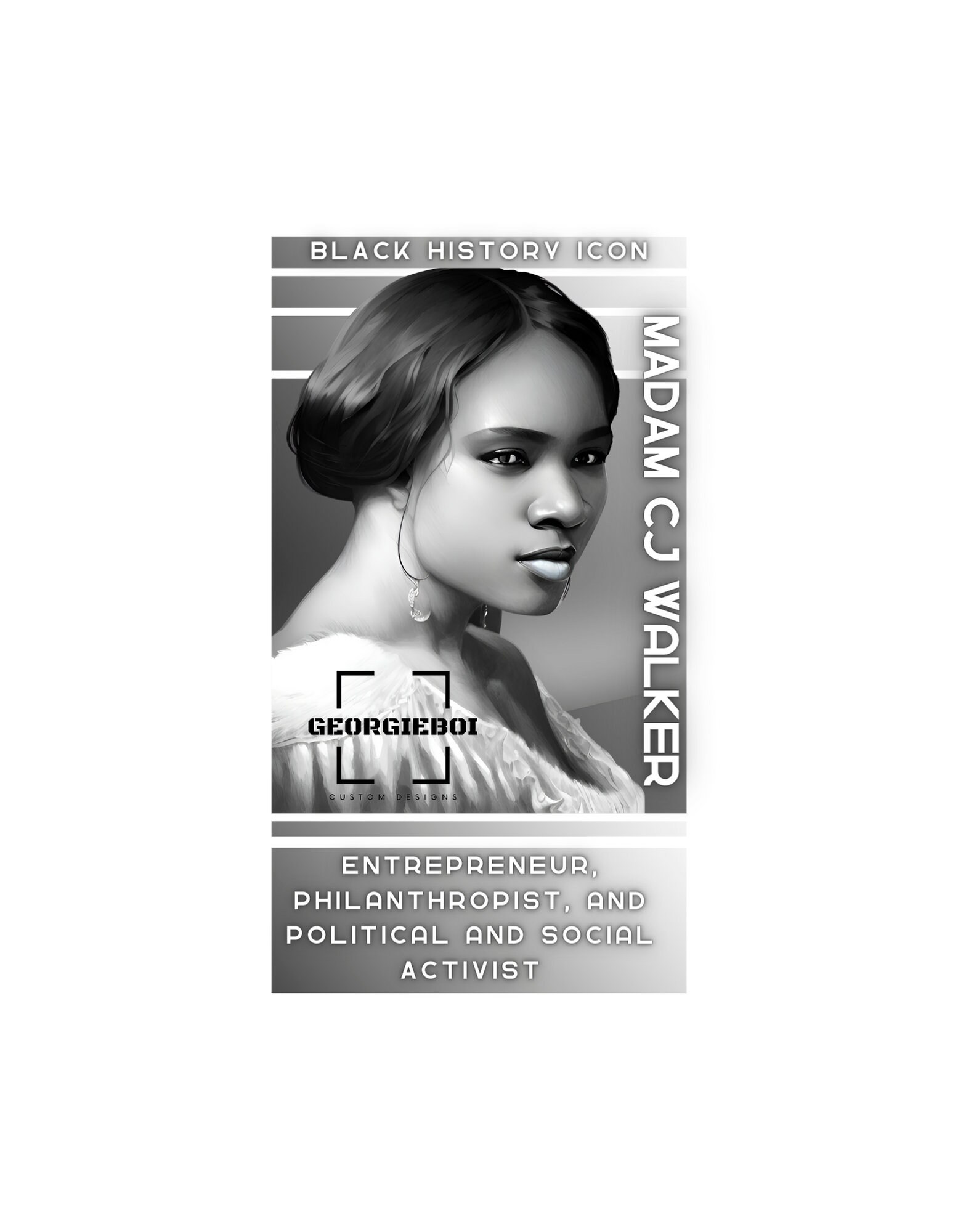 Black History Bundle Female Icons 2: 6 PNG Files - Etsy