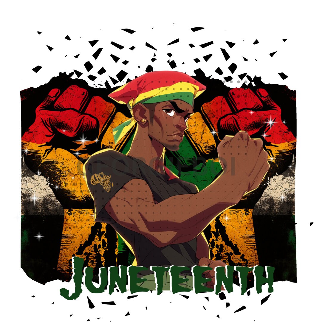 Freedom Fist Ver 30 Juneteenth Celebration - PNG Instant Downloads - Etsy