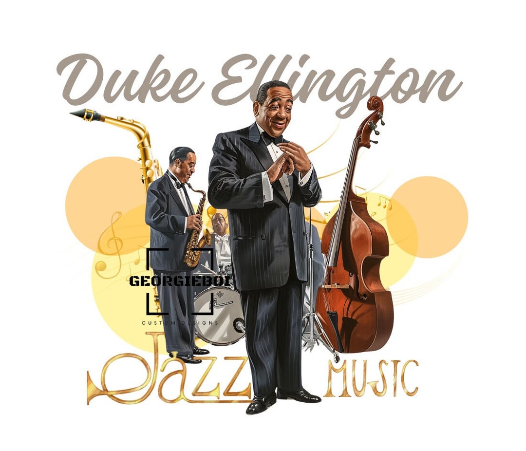 Duke Ellington (black History Icon) - PNG Instant Download - Etsy