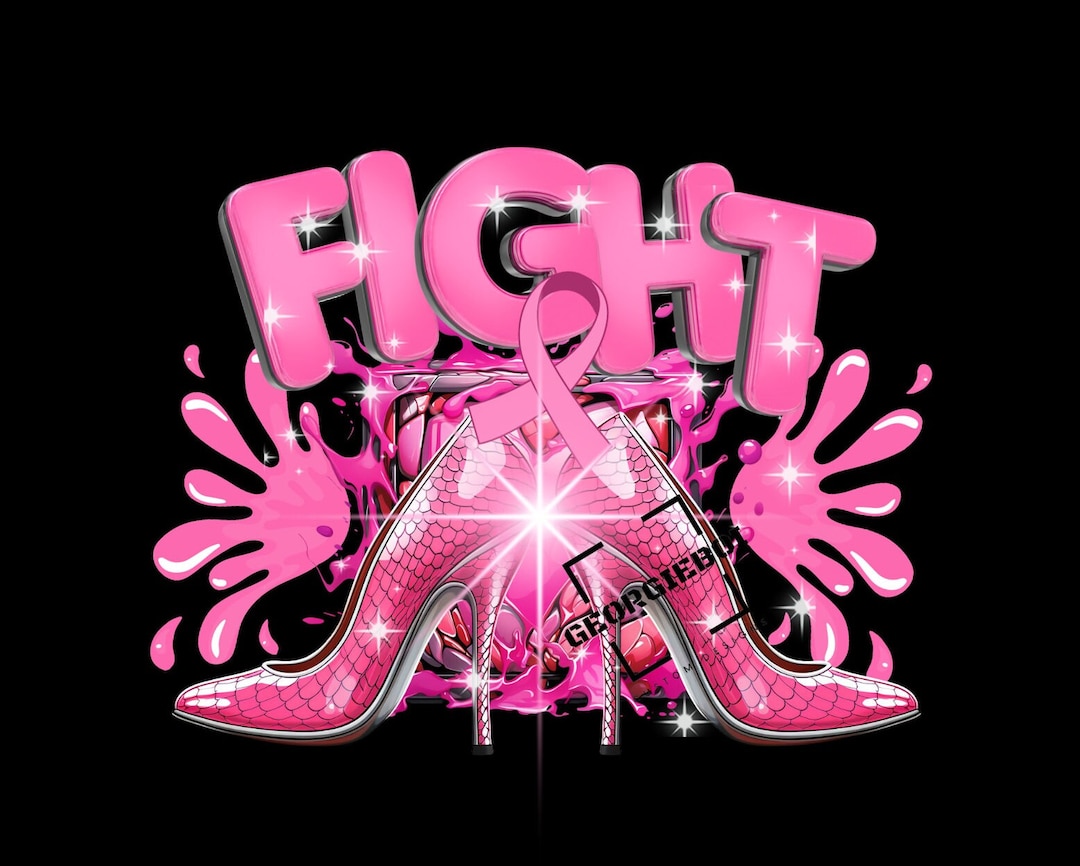 Pink October (fight) Ver. 12 - PNG - Etsy