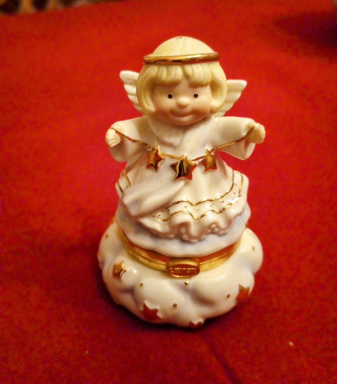 Vintage Lenox Angel Christmas Figurine / Linex China Treasures ...
