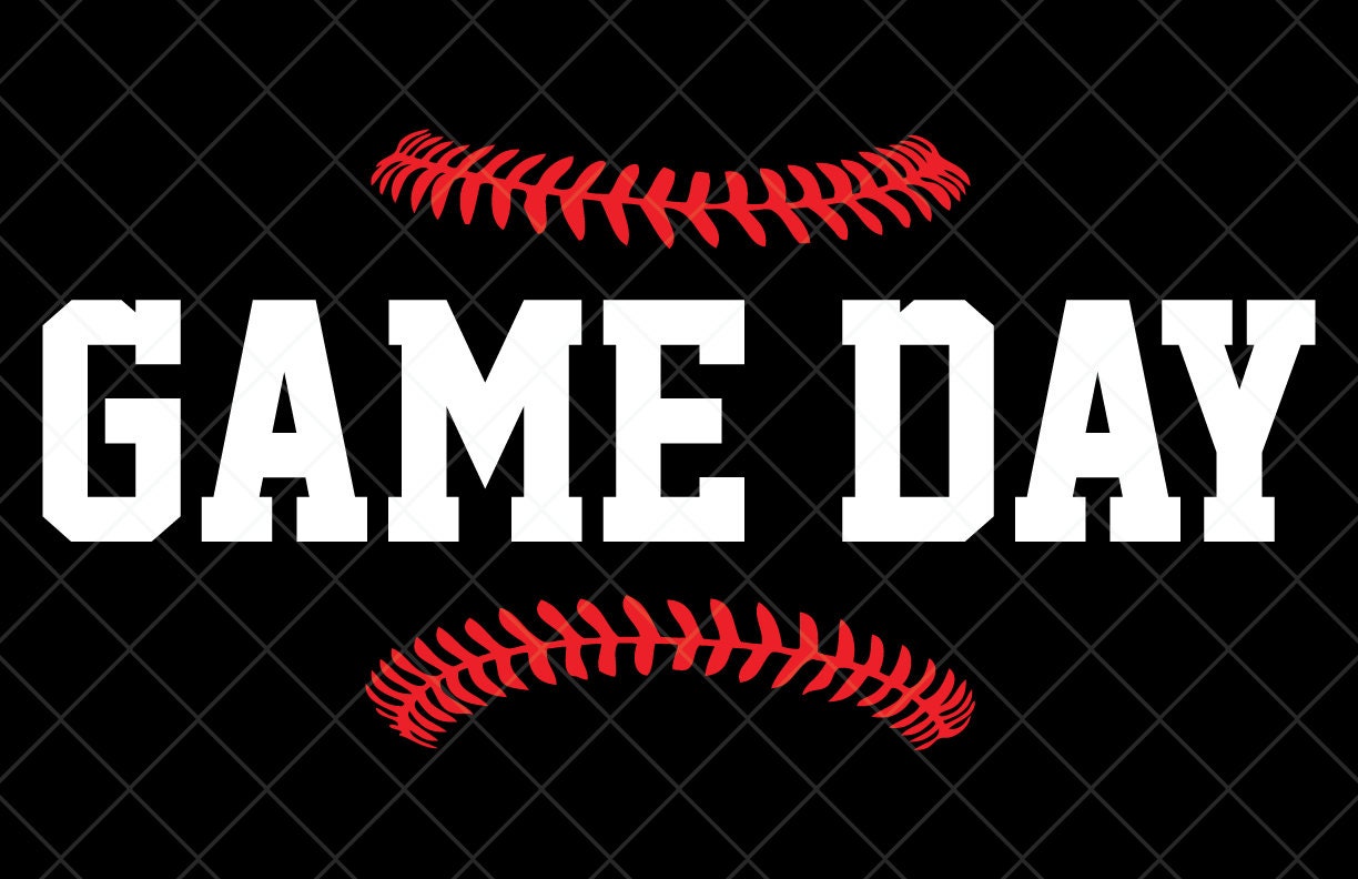 Digital Download Game Day Logo SVG, PNG, EPS, File for T-shirt, Wall ...