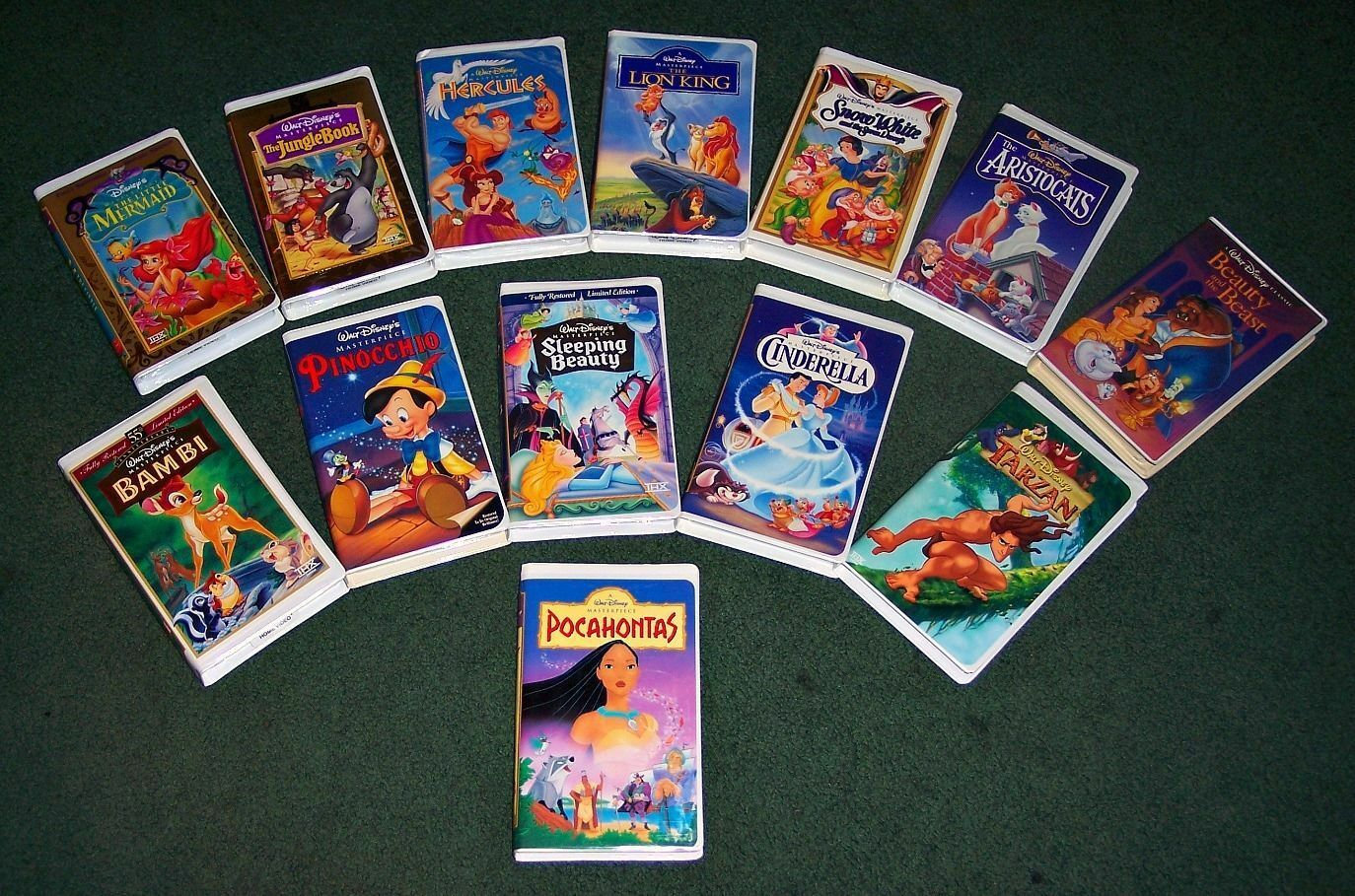 Walt Disney Classic VHS Movies- 20 - Etsy