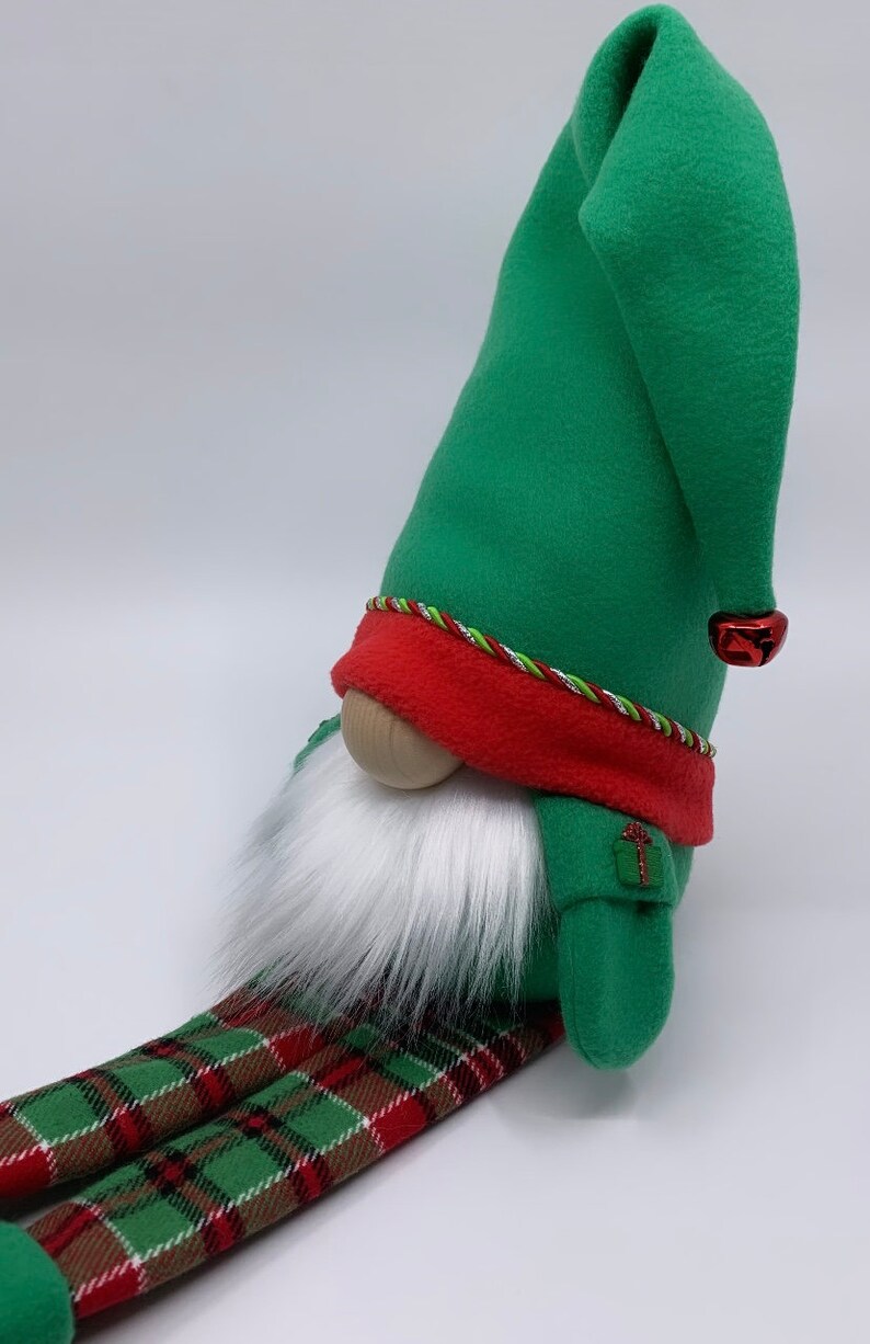 Santa's Elf Gnome With Legs - Etsy