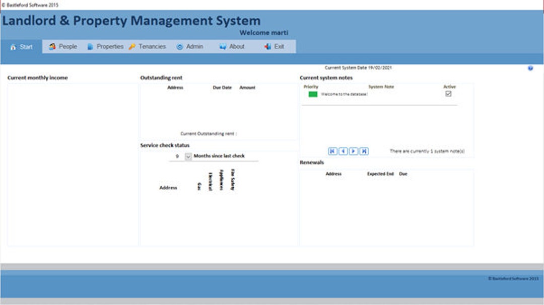 Landlord Management System Access Database/template - Etsy