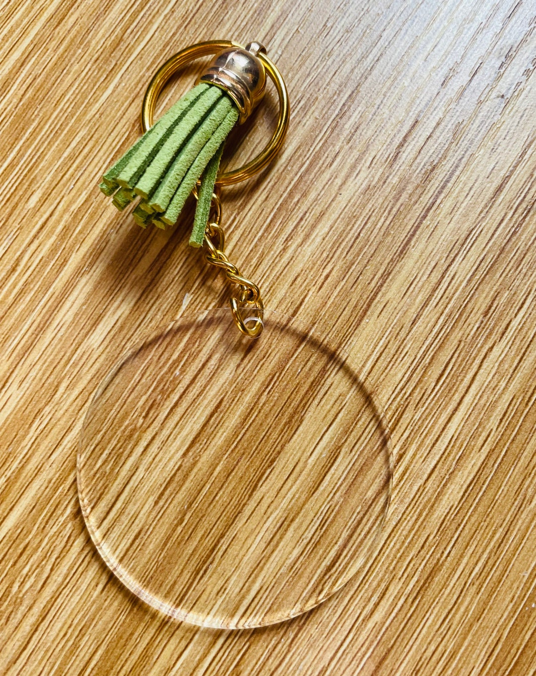 Personaised Round Acrylic Keyring - Etsy