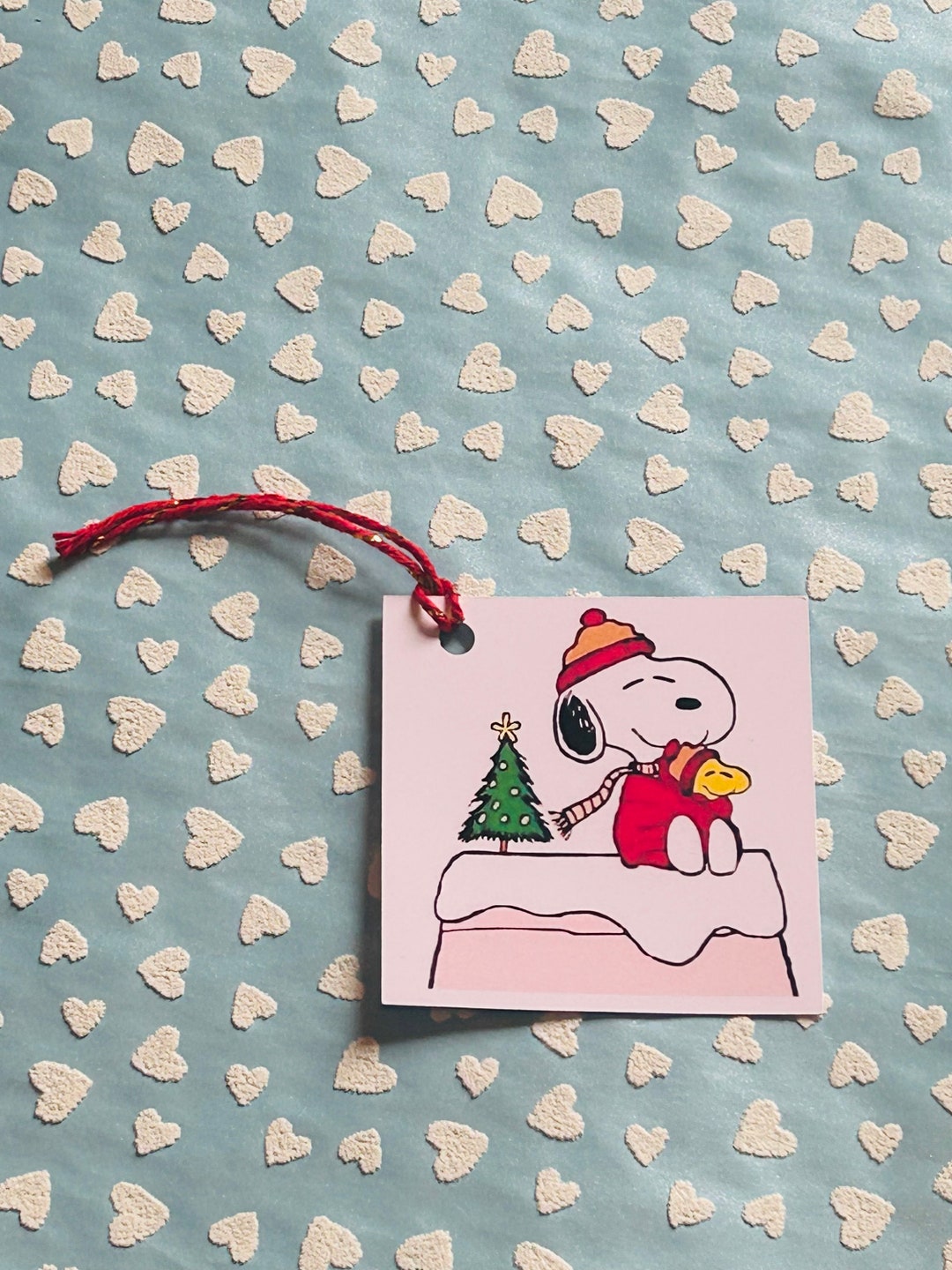 Snoopy Inspired Gift Tags - Etsy