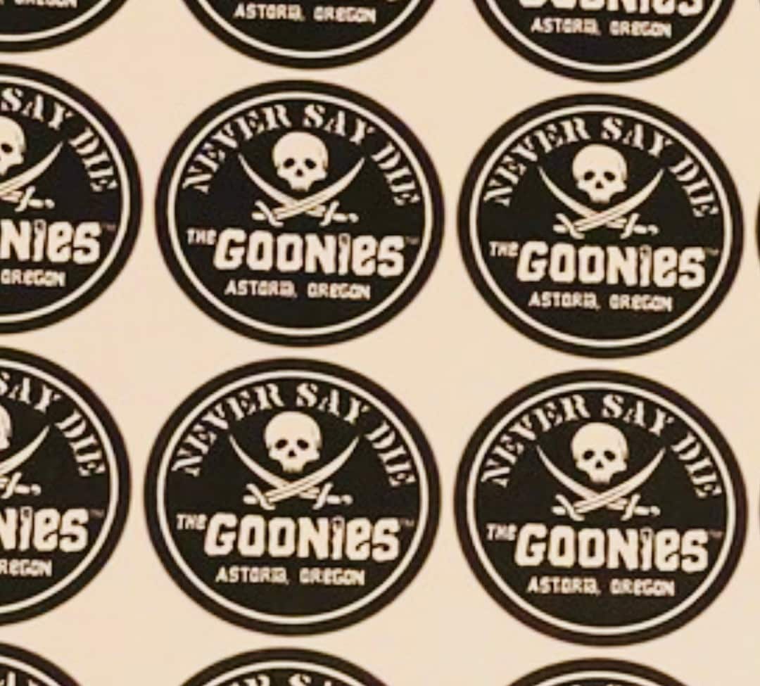 Goonies Inspired Sticker Sheet 20 Stickers - Etsy